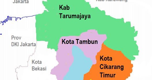 21+ Peta Kecamatan Di Kabupaten Bekasi Gif