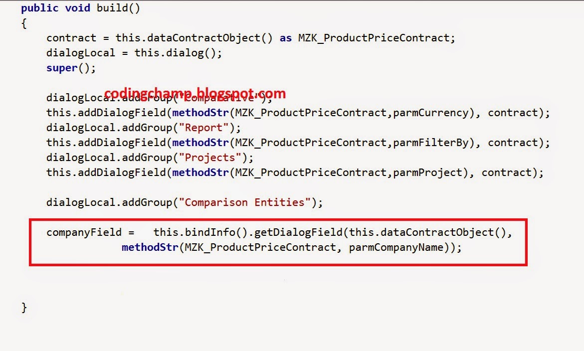 Coding Champ: Creating Multi Select lookup in SSRS reports in Microsoft Dynamics AX 2012