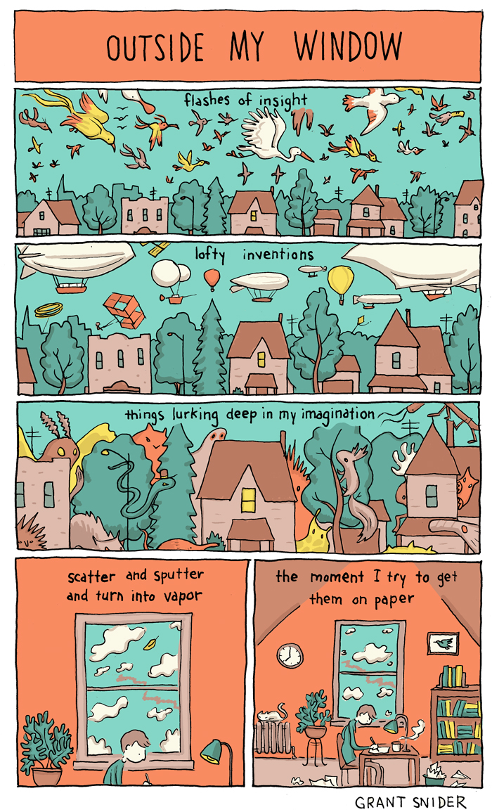 INCIDENTAL COMICS: Outside My Window