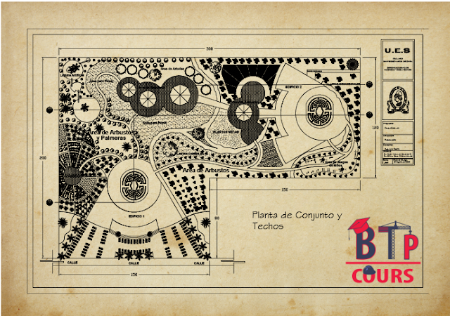 Plan ARCHI Parque Botanique - N° 042 - (DWG)