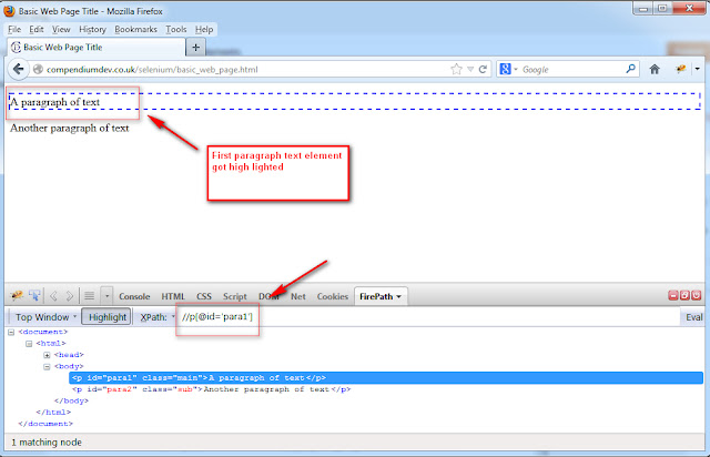 Selenium By Arun 342 Using To Combine Xpath Statements 7888
