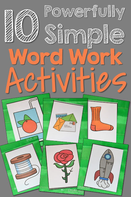 Powerfully Simple Word Work Activities | Mrs. Wills Kindergarten ...