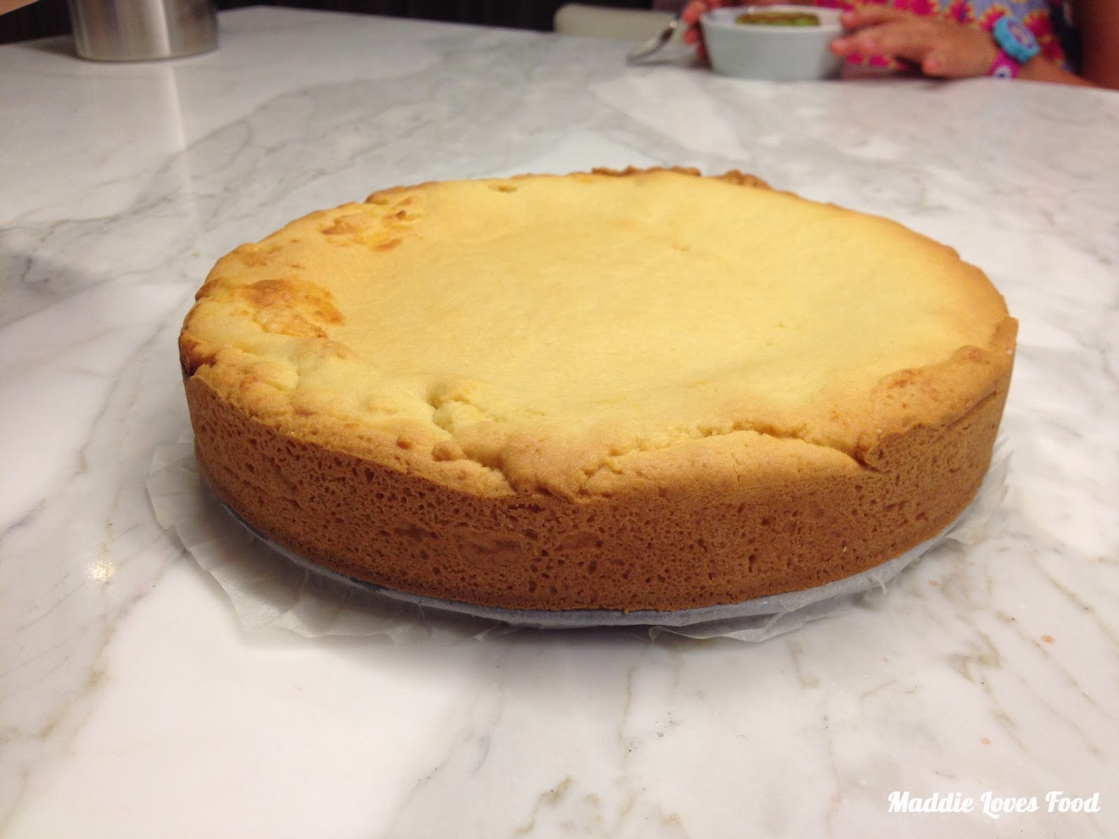 Italian Baked Ricotta Cheesecake - Maddie Loves Food