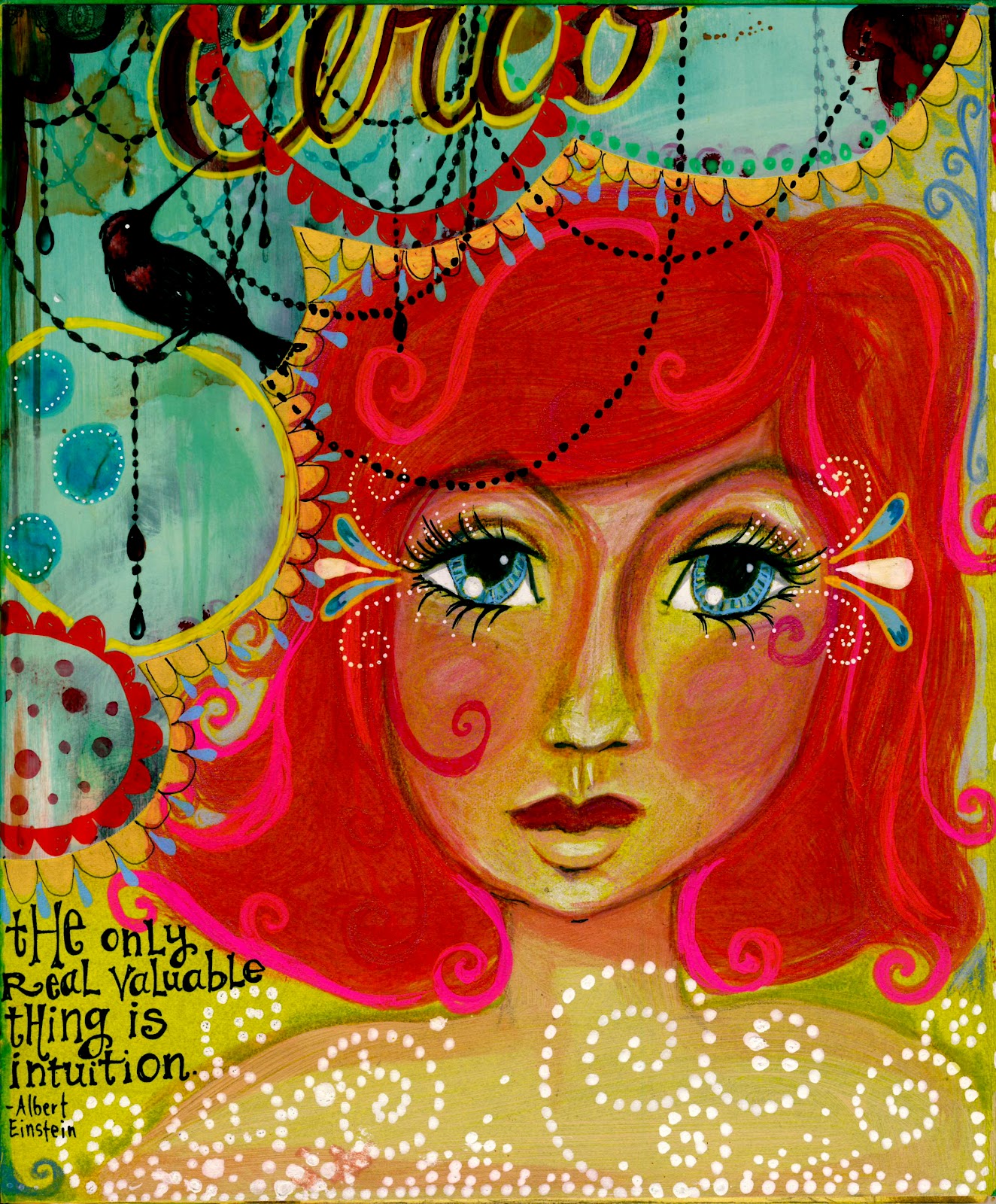 By Teesha Moore - ART JOURNALING