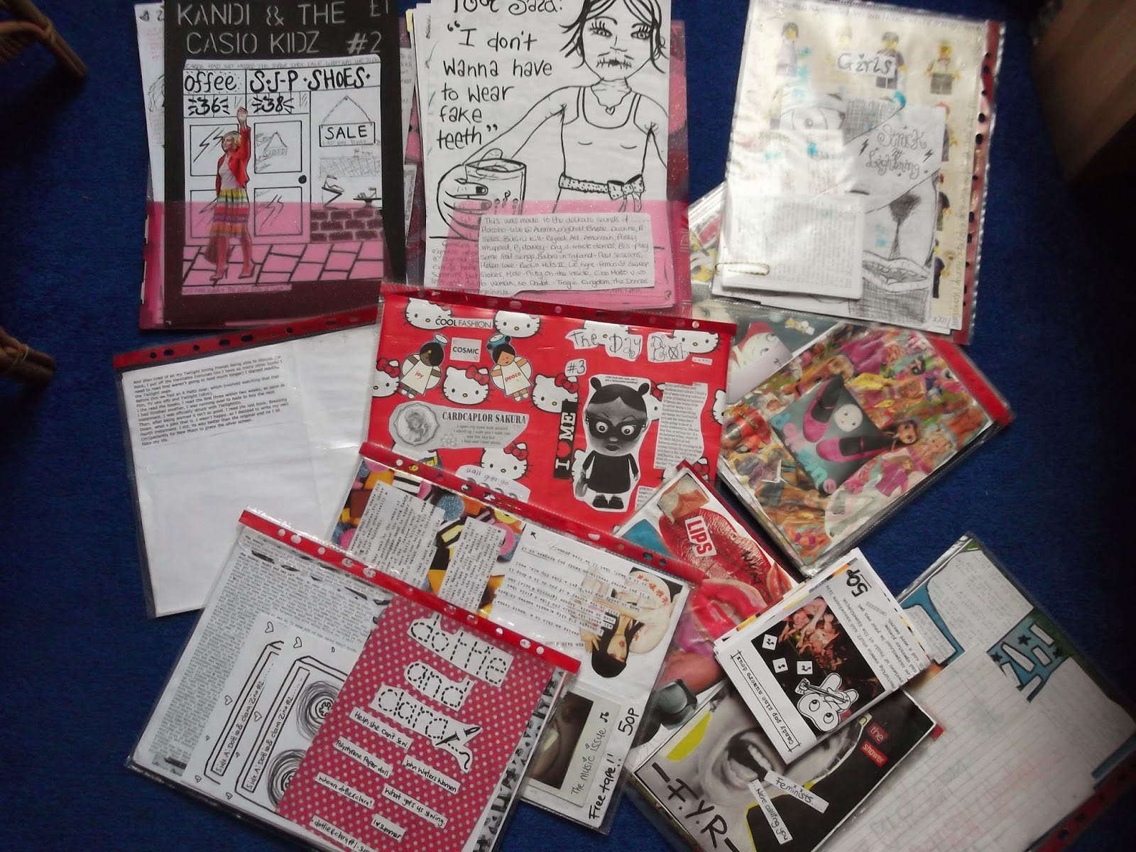 the things we make and do: The zines I have made...