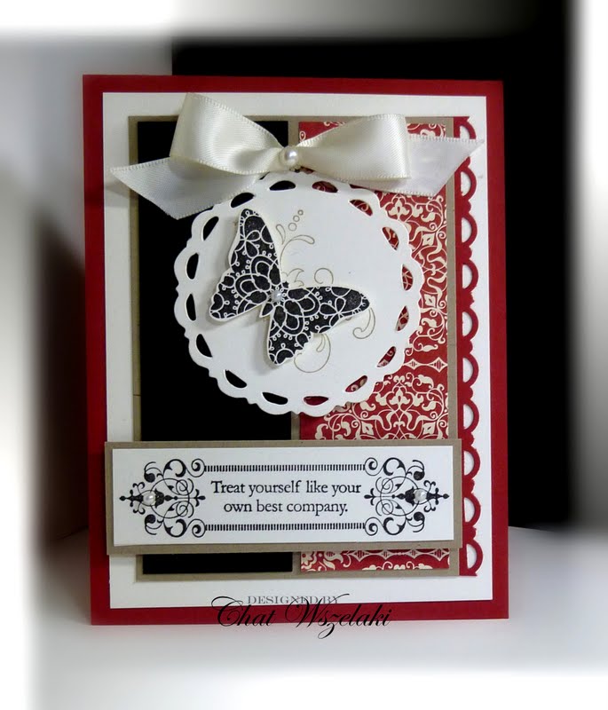 Me, My Stamps and I: Another Perfect Pennant Card