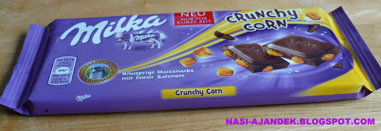 MILKA 15.: CRUNCHY CORN: ROPOGÓS KUKORICÁVAL