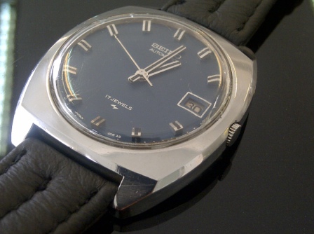 Batavia Jam: SEIKO AUTOMATIC 7005 - 8042 BLUE DIAL SOLD