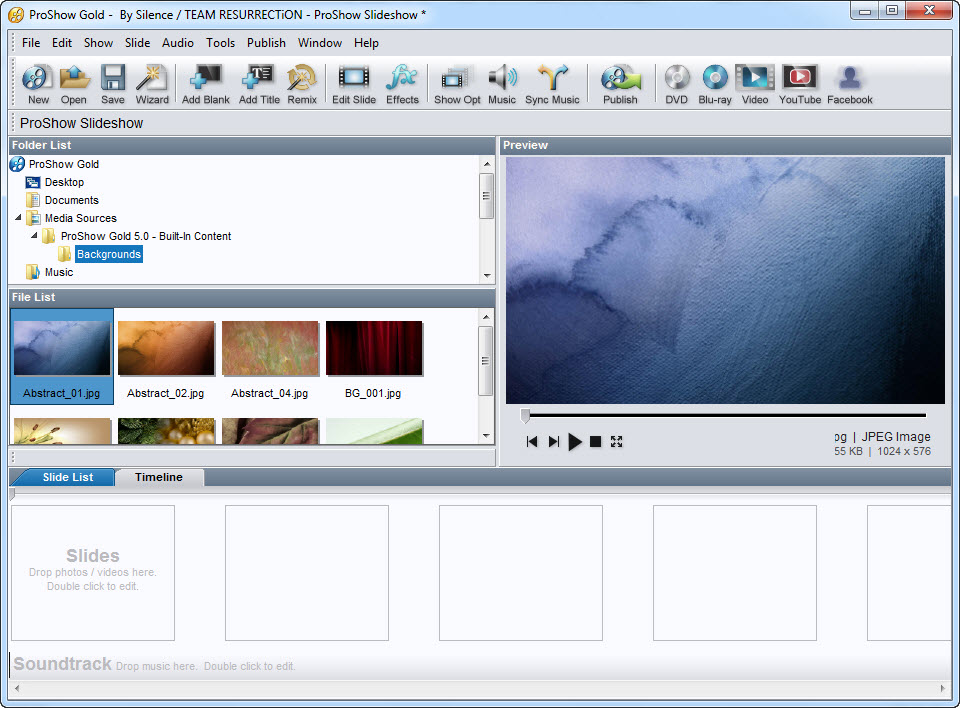 Membuat Slideshow Foto dengan Photodex Proshow Gold ~ Artikel Komputer