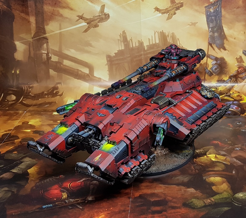 Anamnesis's minis madness: [Showcase] Astraeus super-heavy tank forgeworld