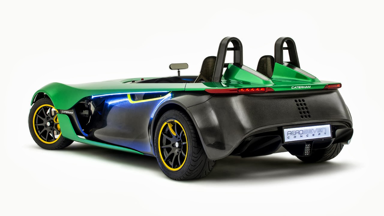 Technical Beauty at Boxfox1: Caterham unveils new Aeroseven Concept at ...