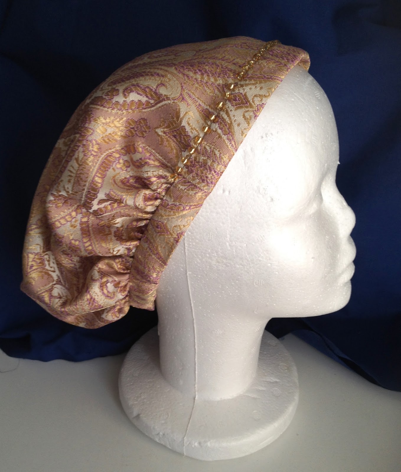 Broider Me 'Bethan: Gold caul or Scuffia