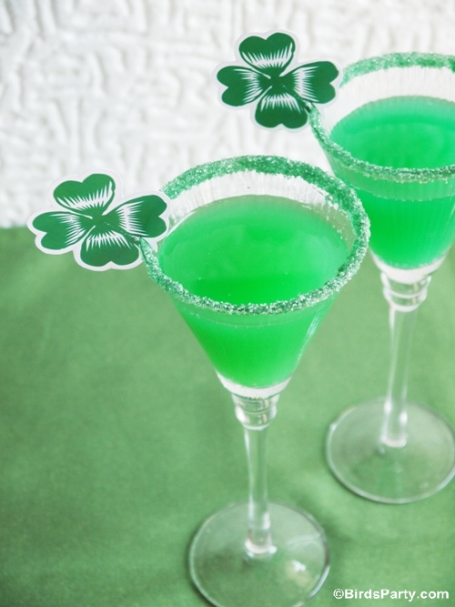 St Patrick's Day | GREEN Party Food & Cocktail Recipes - Party Ideas ...