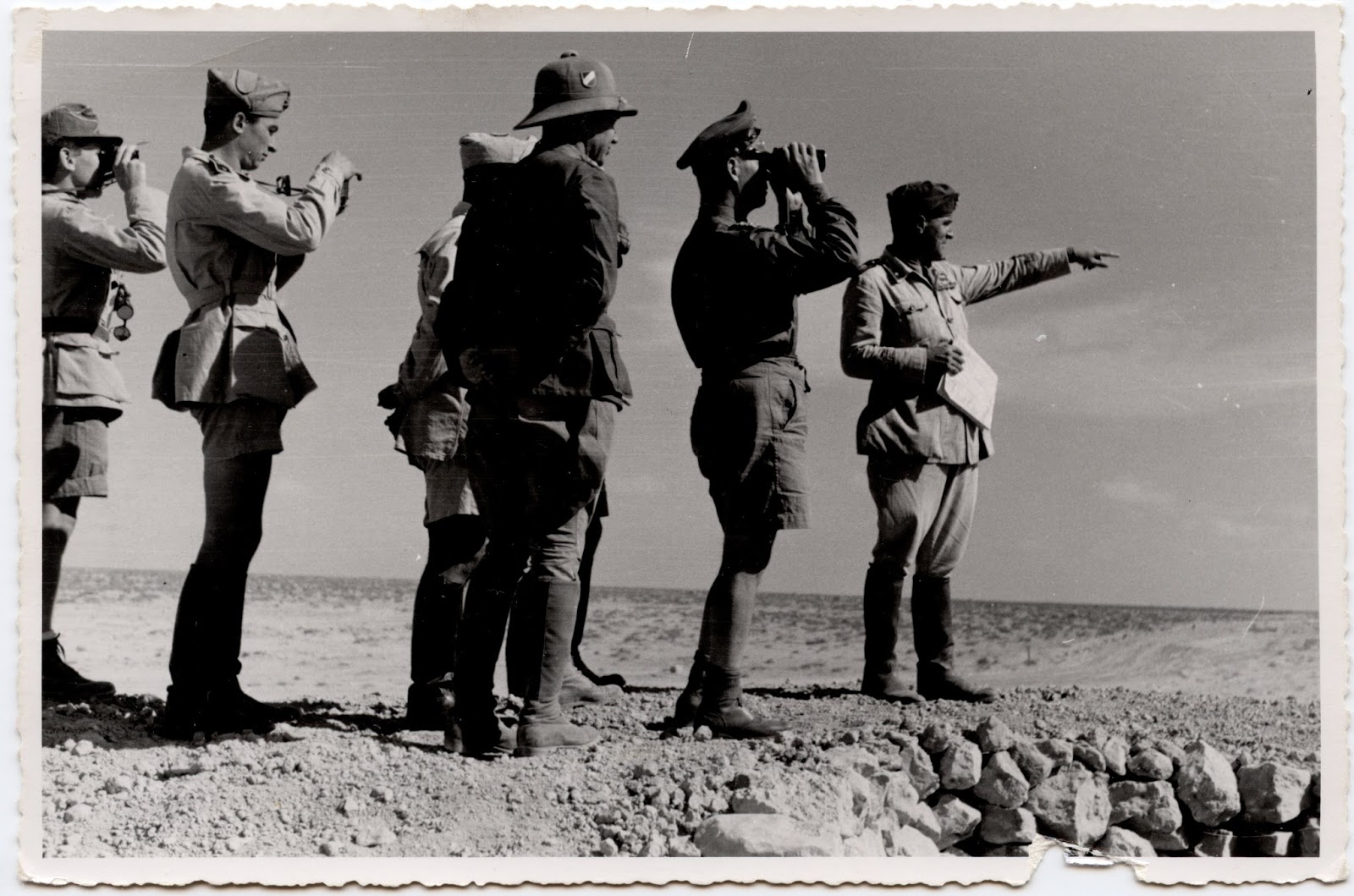 NAZI JERMAN: Foto Erwin Rommel Sebagai Panglima Afrikakorps