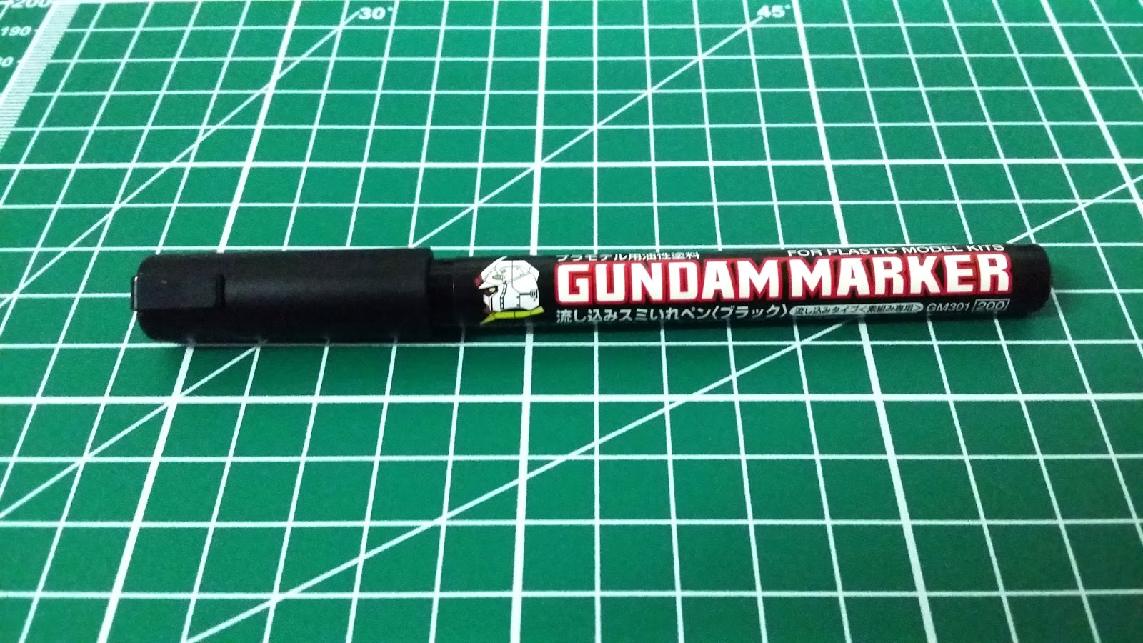 วิธีการตัดเส้นกันพลา (panel lining) ด้วยปากกา gundam marker แบบกดไหล ...
