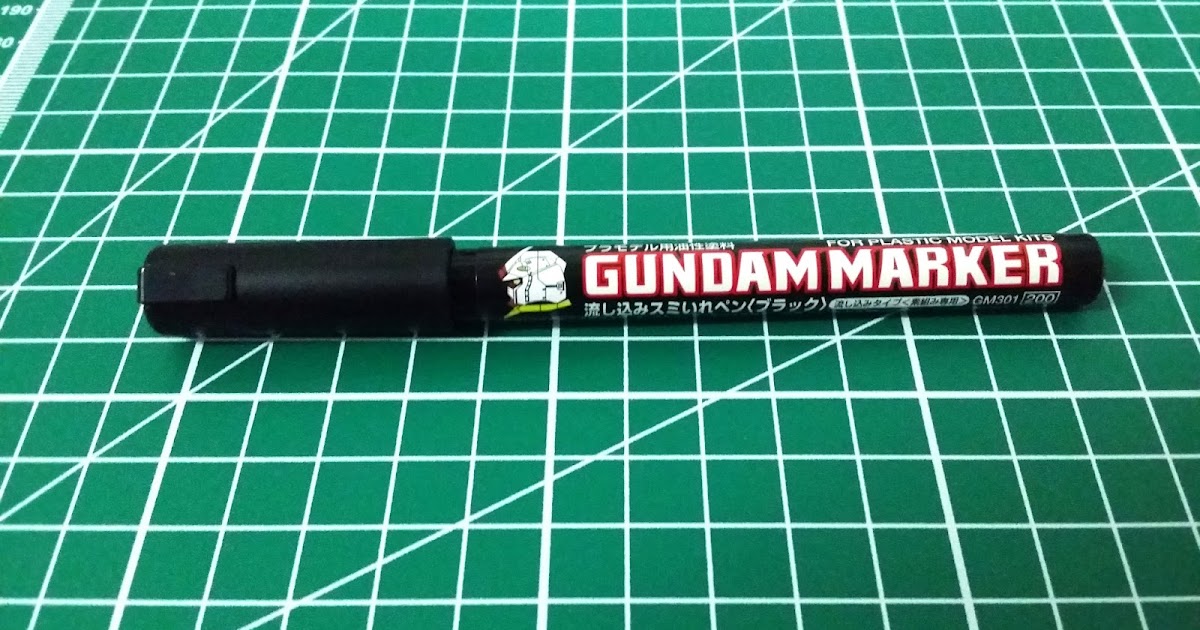 วิธีการตัดเส้นกันพลา (panel lining) ด้วยปากกา gundam marker แบบกดไหล ...
