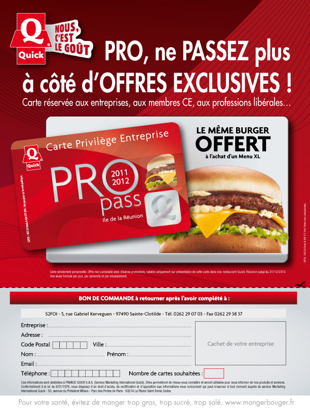 Carte Quick | Carte