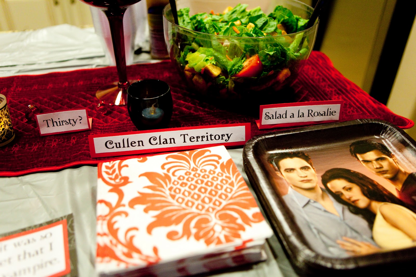 Kara's Party Ideas Breaking Dawn Twilight Party | Kara's Party Ideas