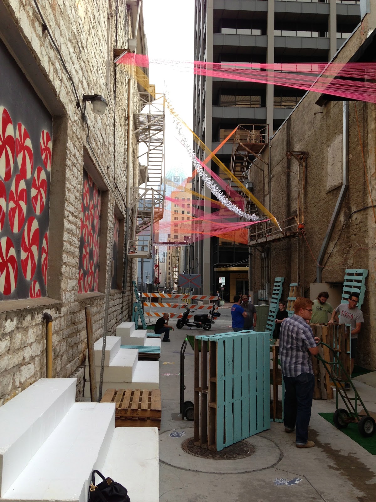 Which Way: 20 ft Wide Alley Activation Update