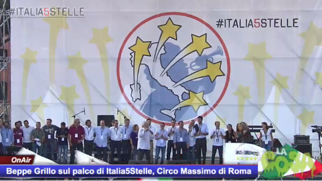 BEPPE GRILLO: L'ITALIA5STELLE C'E' GIA'! E' L'ITALIA ONESTA"