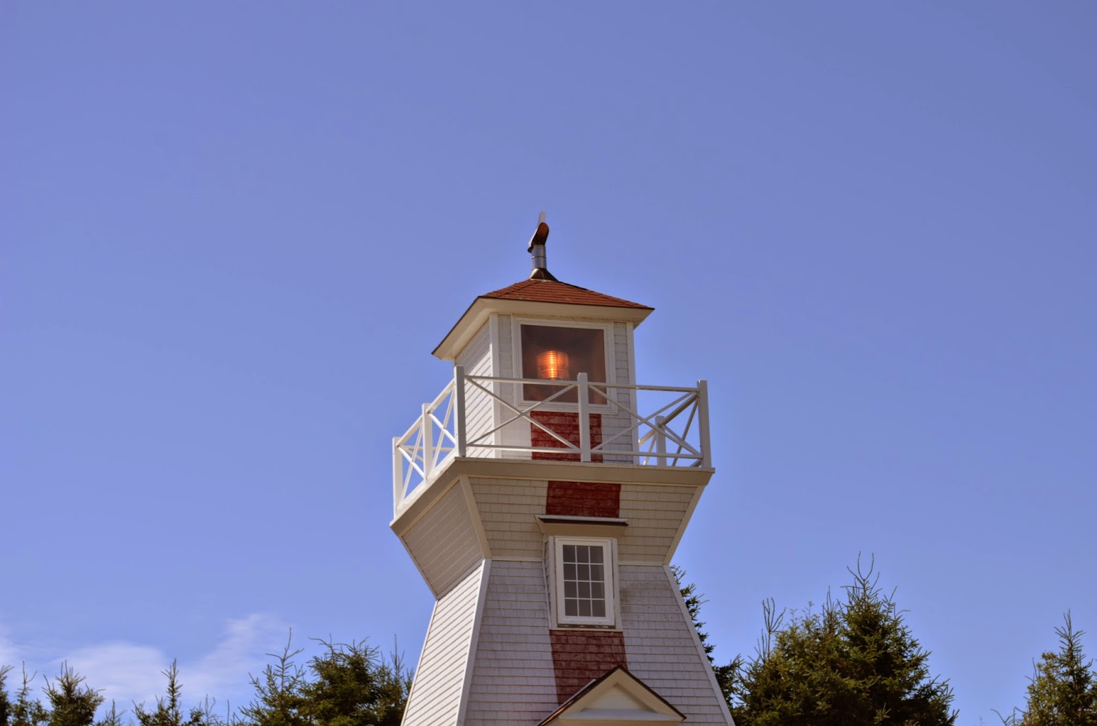 Neal's Lighthouse Blog: Warren Cove Range Rear Lighthouse, Rocky Point ...