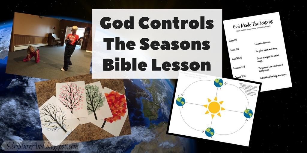 God Controls The Season Children's Lesson