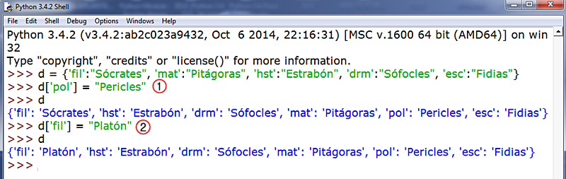 APRENDER A PROGRAMAR CON PYTHON: DICCIONARIOS Y SUS MÉTODOS