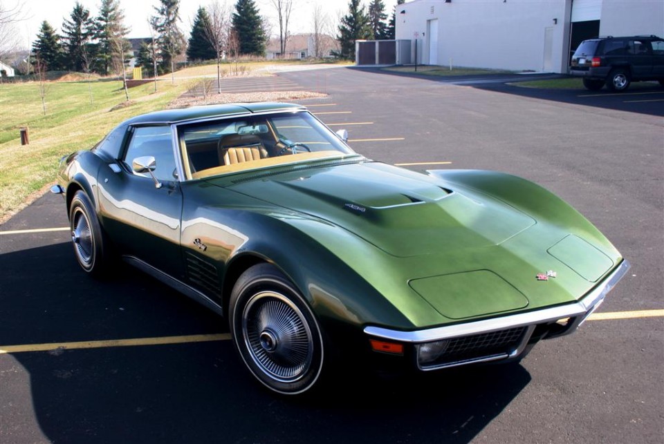 1976 Corvette Stingray: Restore, Repair, Detail: Green with Envy