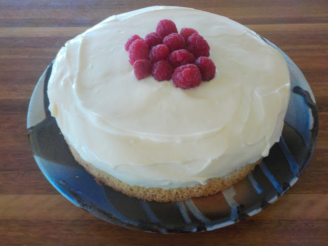 a hopeful nature: "Cheesecake" Sponge