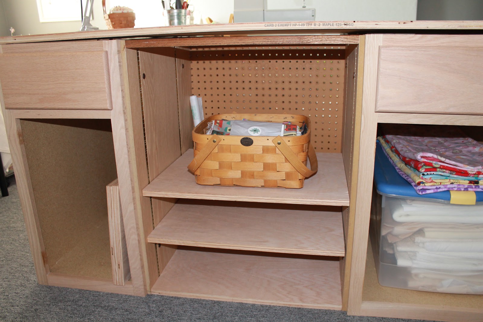 SunShine Sews...: Custom Sewing Table Progress