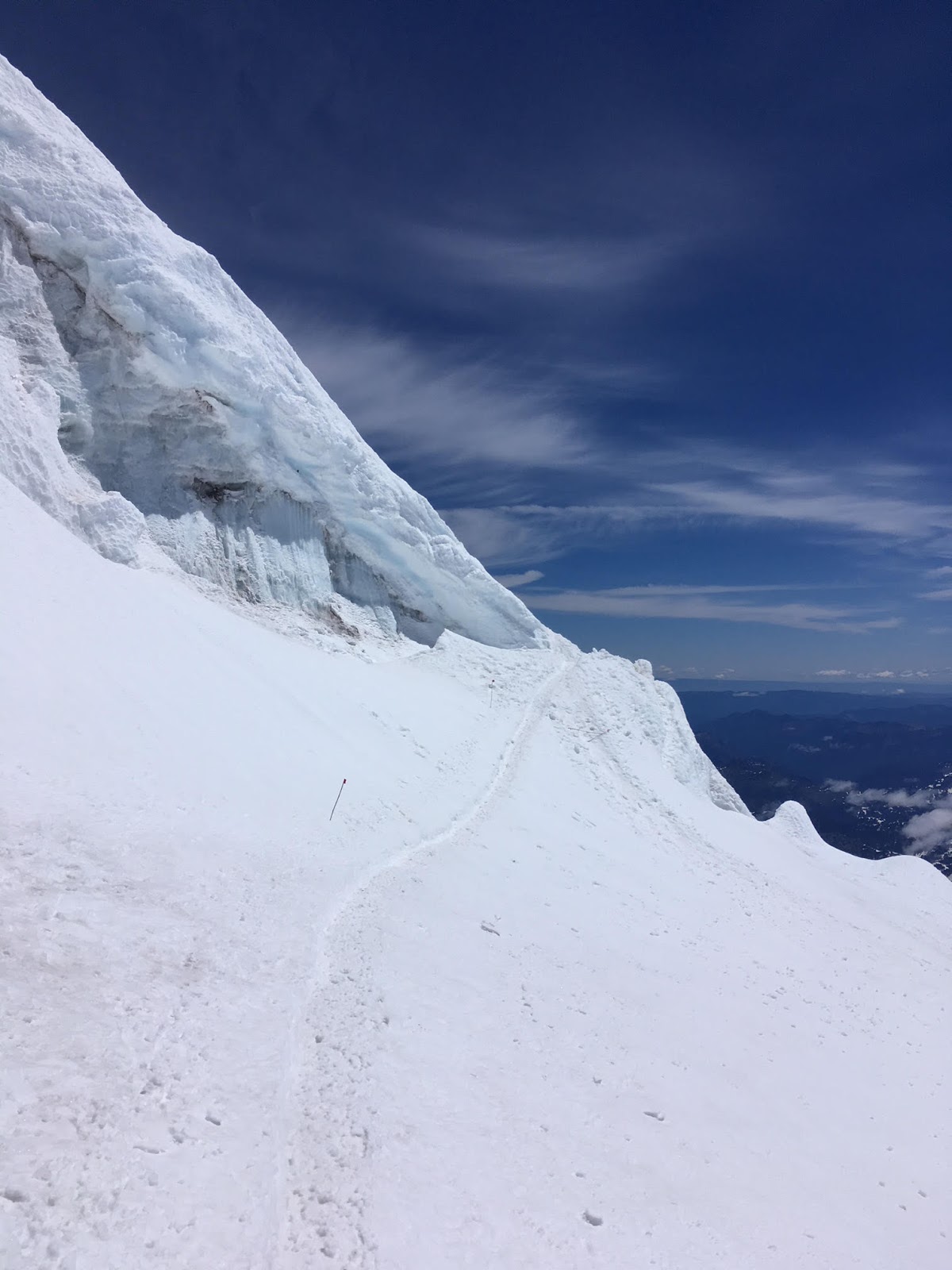 Mount Rainier Climbing: DC Route Update from 6/26