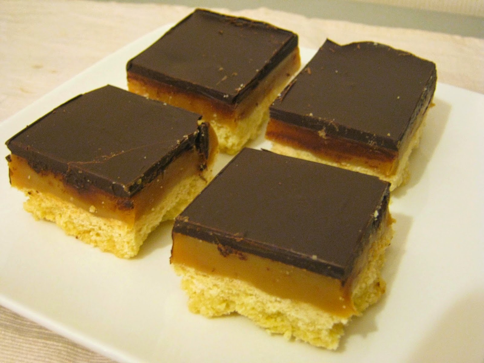 In My's kitchen: Chocolat et caramel en douceur - Millionnaire shortbread