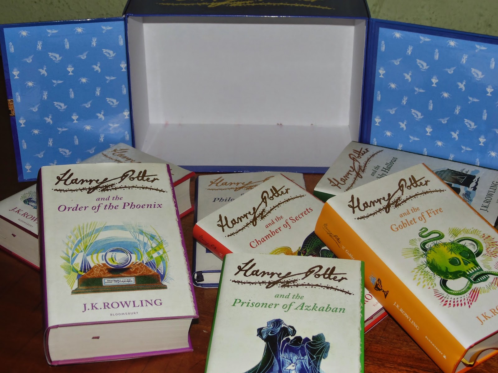 Luanna Porto: unboxing box harry potter hardcover signature edition