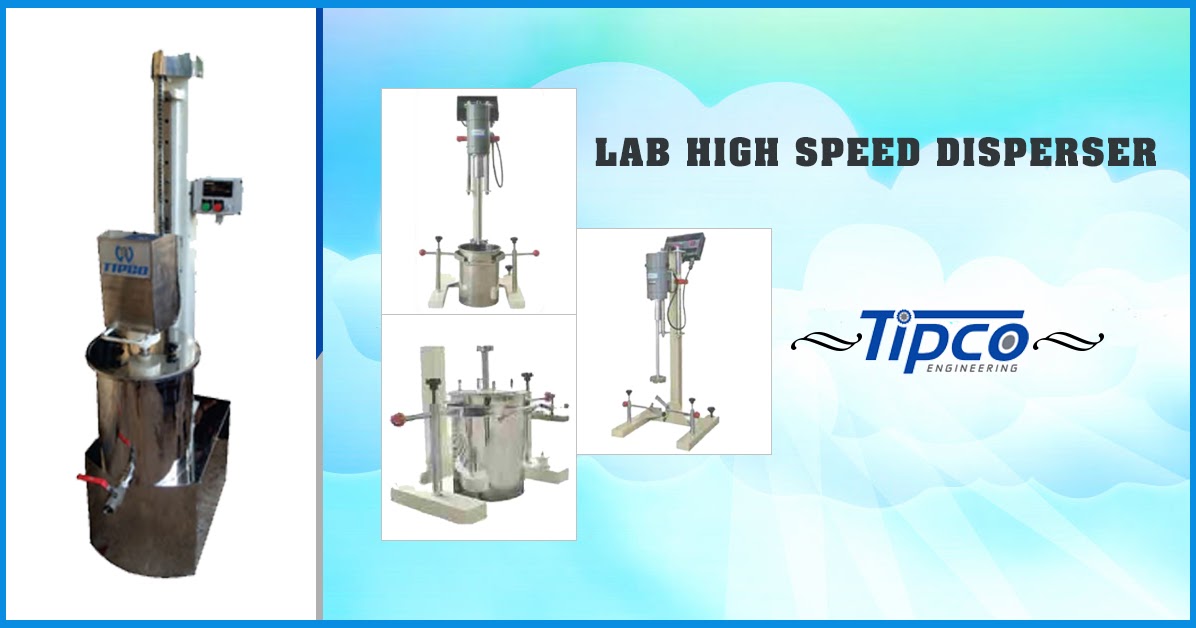 High Speed Dissolver and Mixer for Fine Mixing of Particles