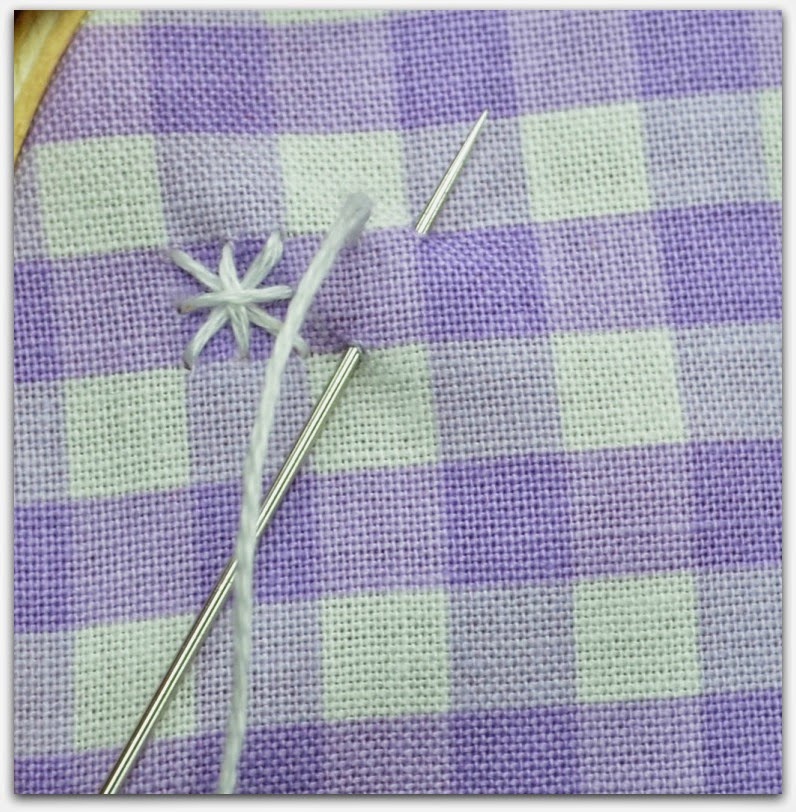 .Quiltscapes.: Hand Stitchery: Chicken Scratch Embroidery!