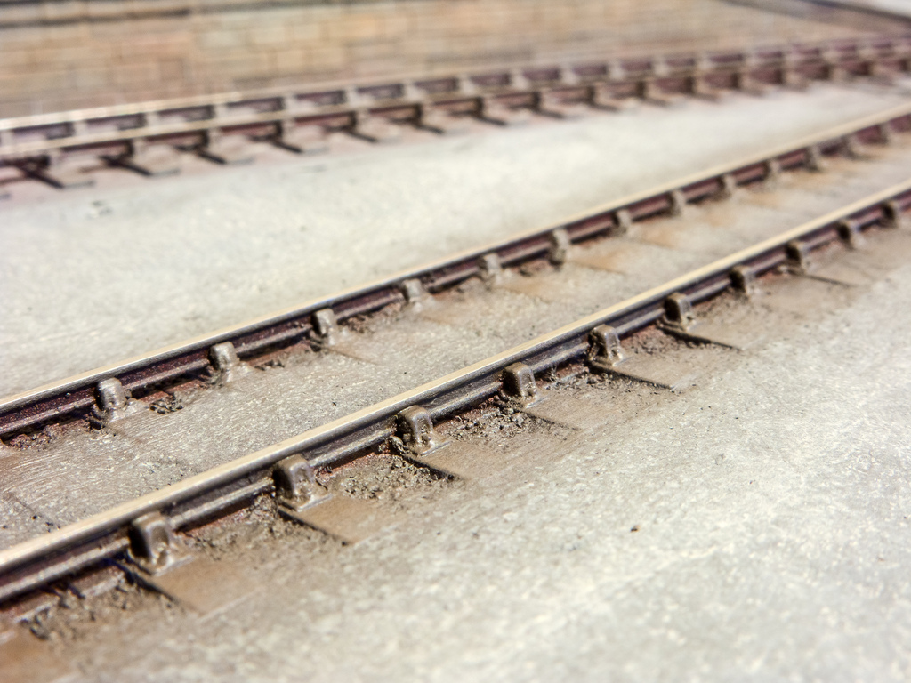 Chris Nevard Model Railways Blog: Creating the effect of cinders ballast