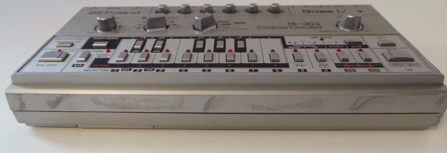 MATRIXSYNTH: Roland TB-303 Original Analog Acid Machine w/ Soft Case