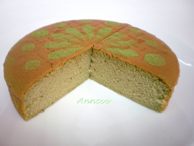 Green Tea Cake 绿茶蛋糕 - Anncoo Journal