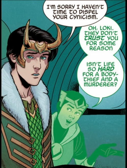 Personal and Professional Practice: Loki - New Comic Book Character Design