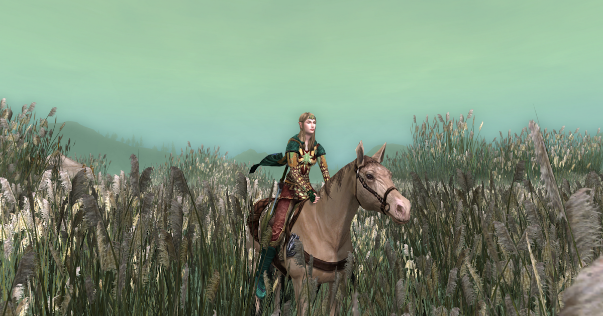 Ravalation: LOTRO: Enjoying the morning sun