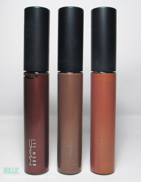 Random Beauty by Hollie: Mac Brow Set Swatches