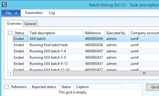 Inner-workings of Dynamics AX: Multi-threaded batch job template