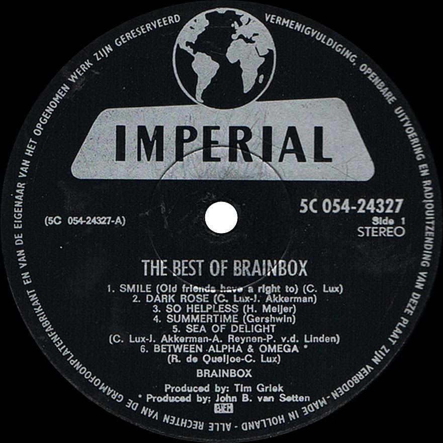 1971 The Best Of Brainbox - Brainbox - Rockronología