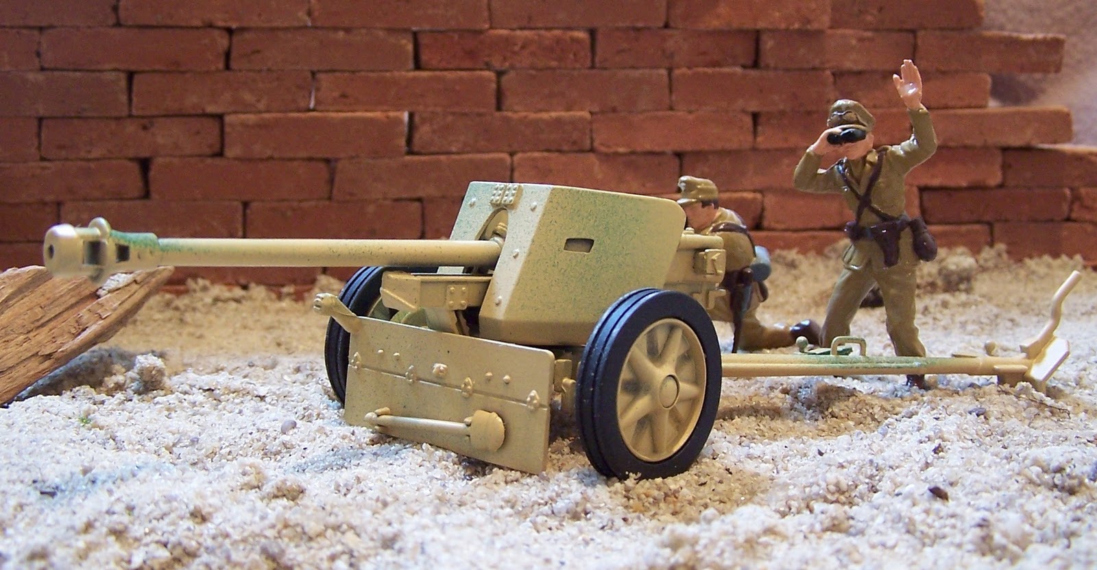 WWII Plastic Toy Soldiers: Introducing the PAK 40