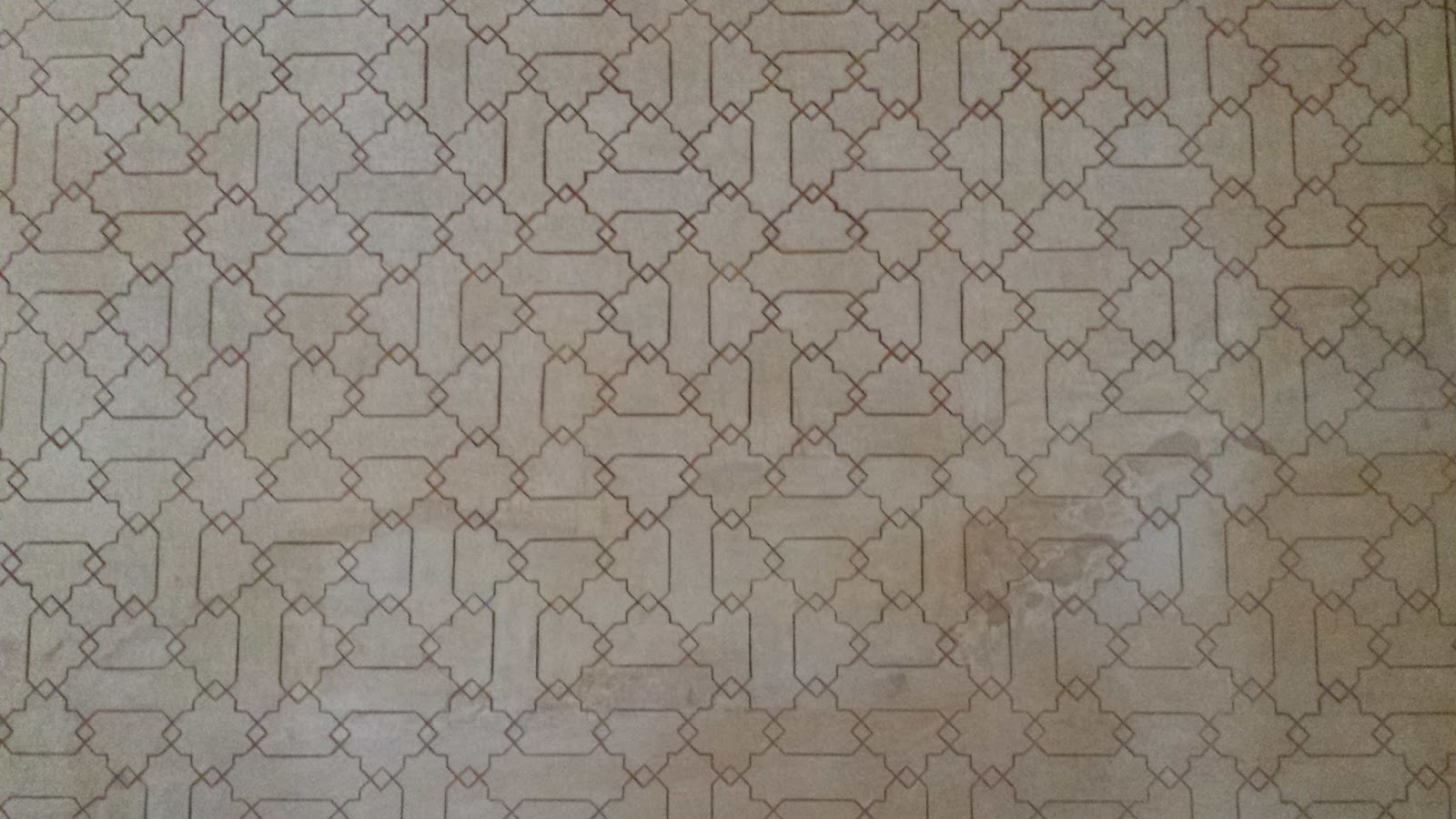 Dobies in Spain: The Alhambra - Tile patterns