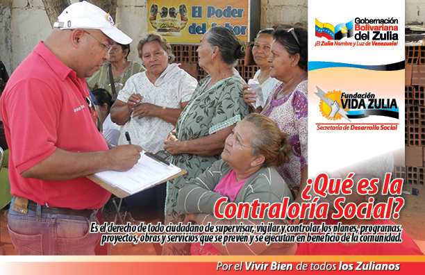 Fundación Vida Zulia GBZ: ¿Qué es la Contraloría Social?