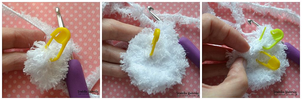 The Fuzzy Yarn - How to crochet with it? - Magic with hook and needles