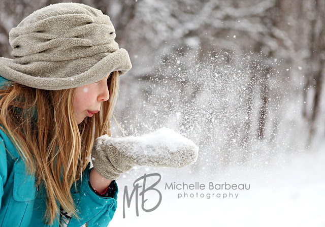 Michelle Barbeau Photography: Fun in the Snow/ Winter Portraits