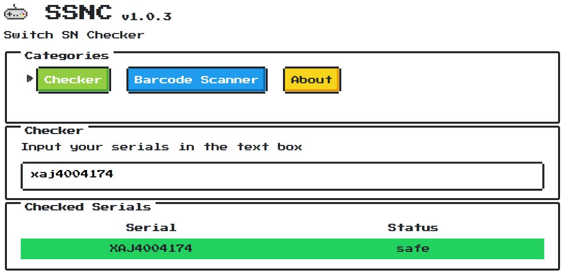 ニンテンドースイッチ 対策機かどうか調べられるSSNC - Switch Serial Number Checker紹介