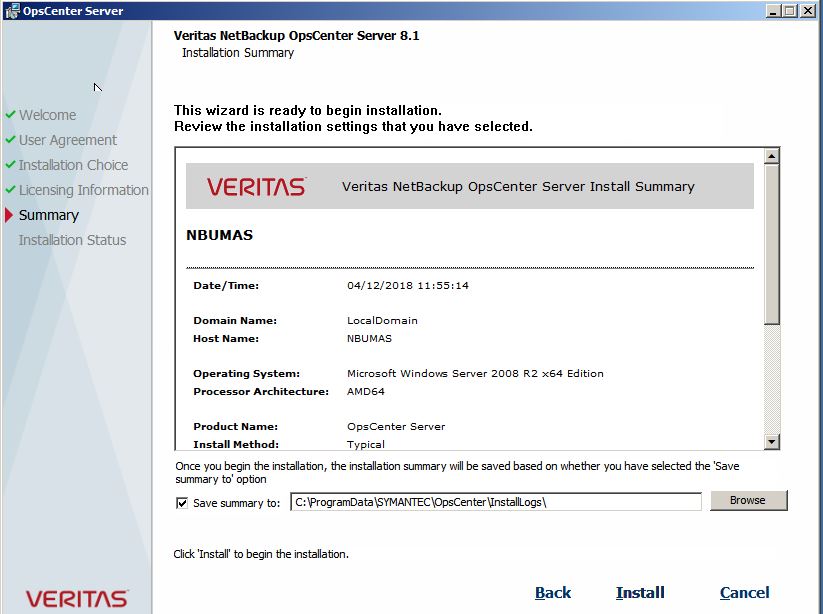 Remote Infrastructure Management: Veritas NetBackup 8.1 Installation ...